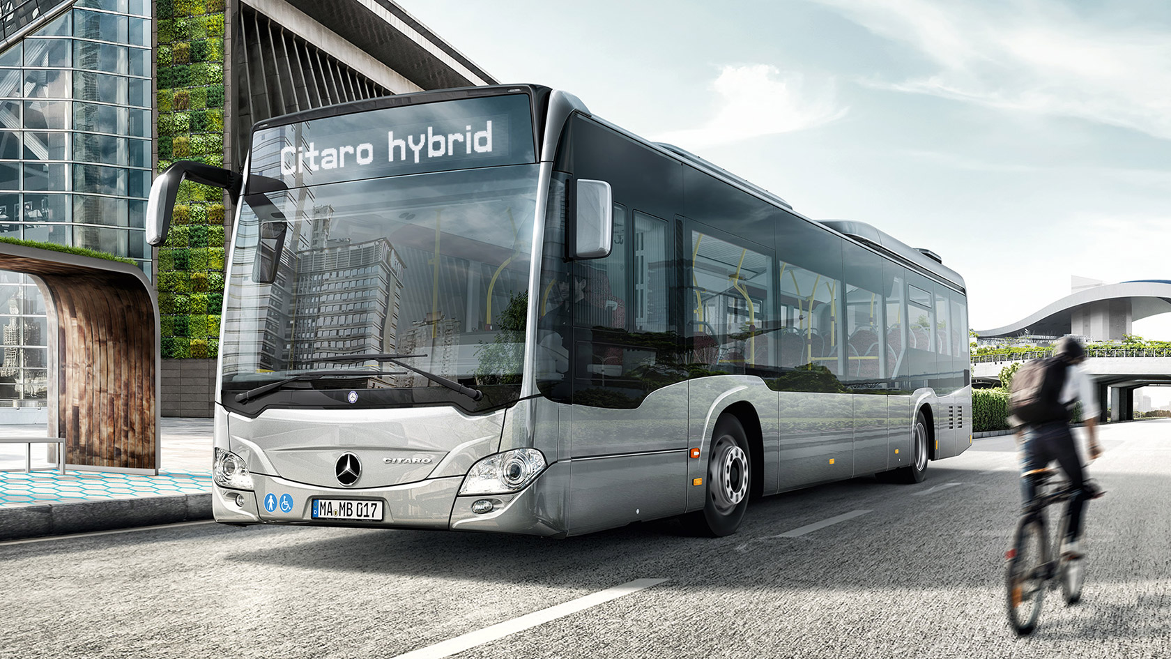 Bukarest 130 Mercedes-Benz hibrid buszt rendelt - e-cars.hu
