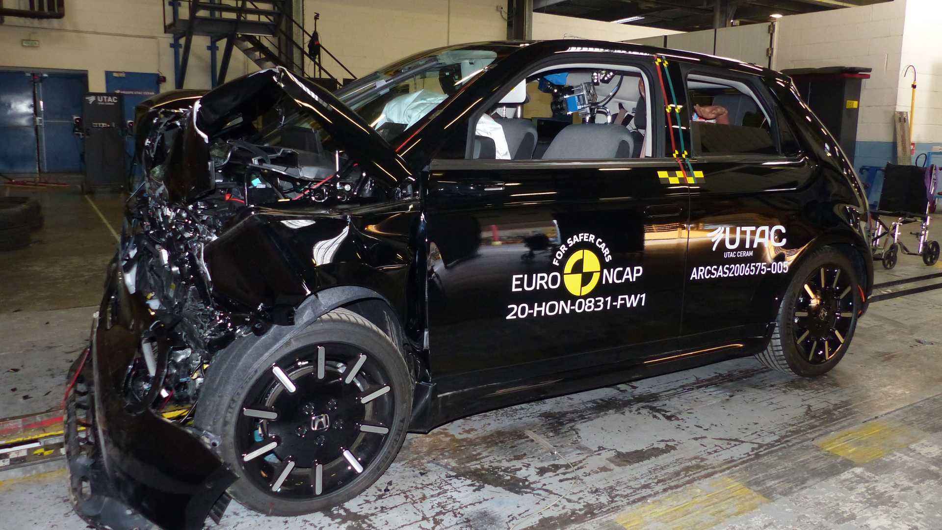 A vártnál gyengébb lett a Honda-e Euro NCAP töréstesztje - e-cars.hu