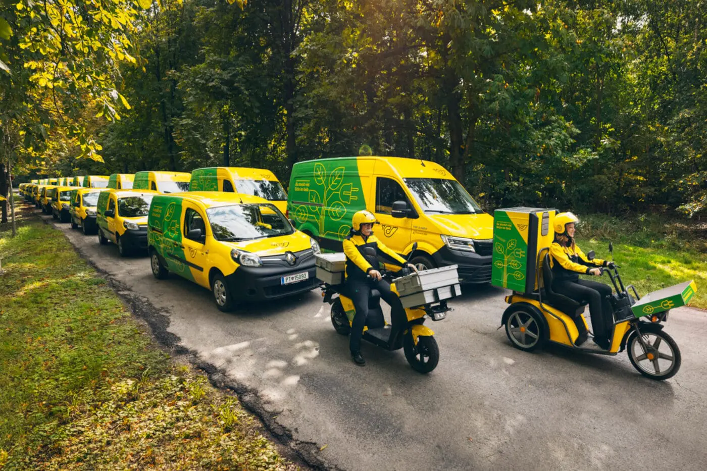 Bécs lehet Európa első teljesen zöld postavárosa - e-cars.hu